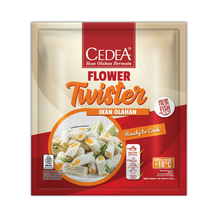 CEDEA FLOWER TWISTER MACARONI CHEESE - Cedea Seafood
