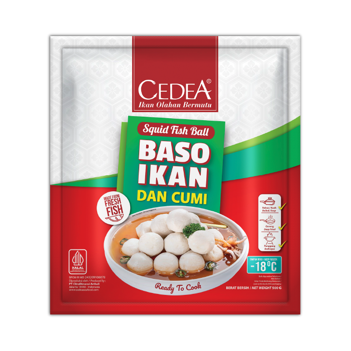 CEDEA CARBONARA CHEESE PRAWN BALL - Cedea Seafood